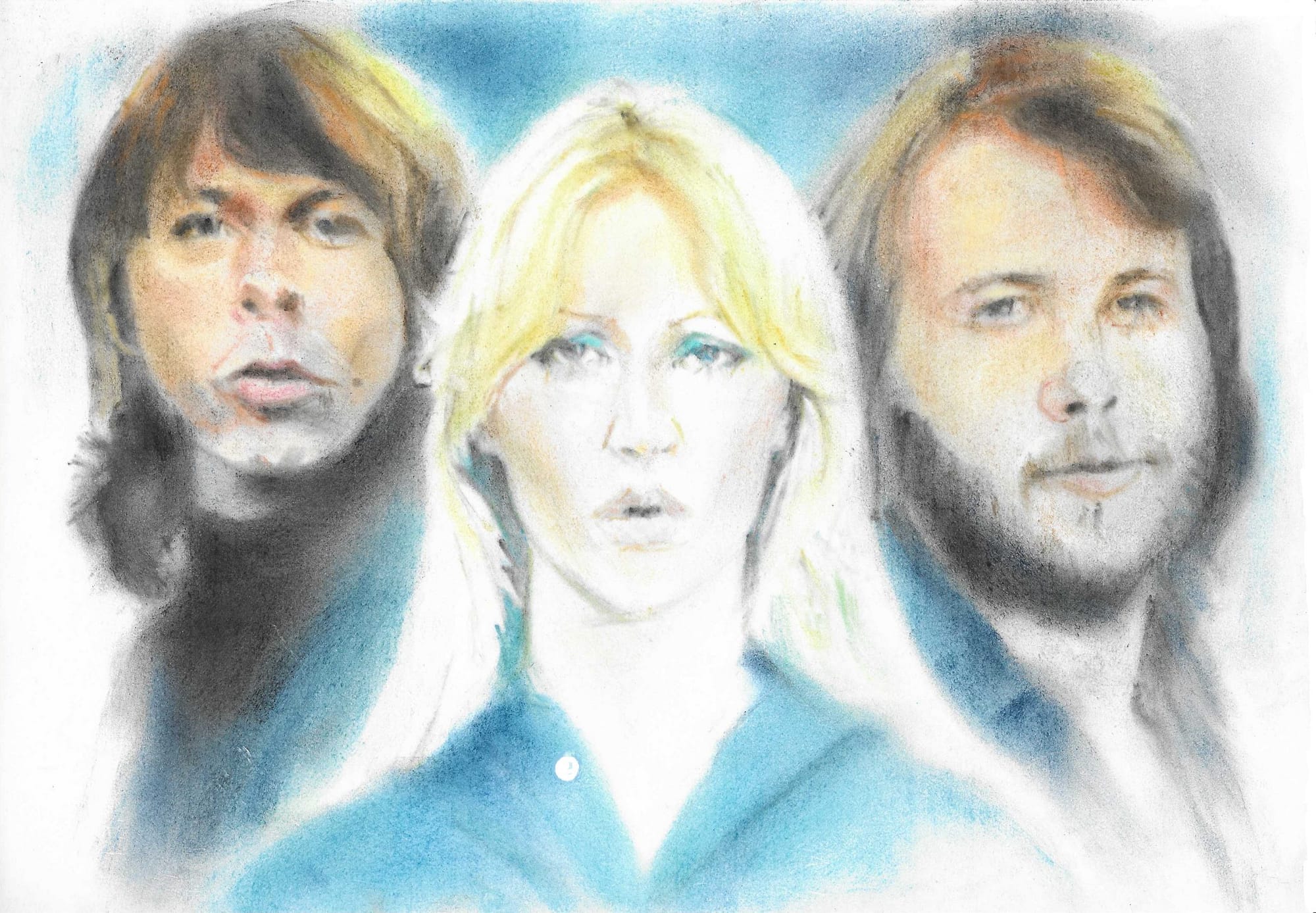 EOTB ABBA WEEK! Two Portraits of ABBA by Marc McGreevy | Eye Of The ...